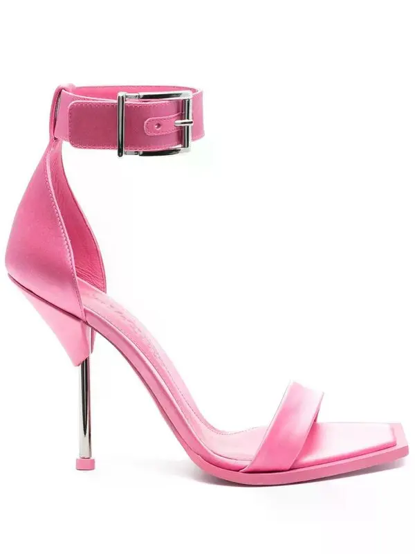 Alexander McQueen 110mm Satin-finish Sandals