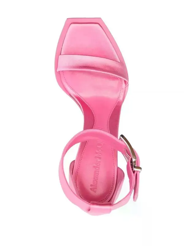 Alexander McQueen 110mm Satin-finish Sandals