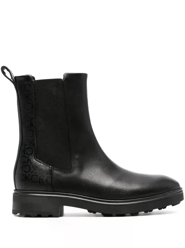 Calvin Klein Cleat 40mm Leather Boots