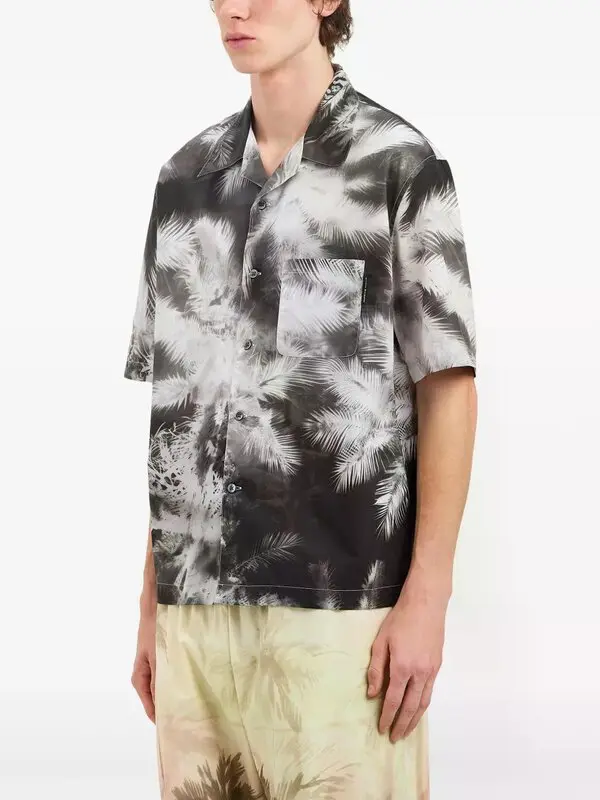 Palm Angels Blueprint Palms Shirt
