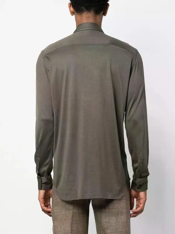 Brioni Long-sleeve Button-up Shirt