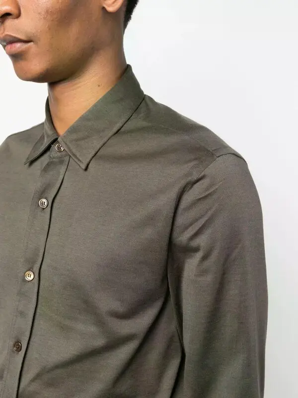 Brioni Long-sleeve Button-up Shirt