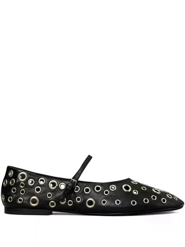 Tory Burch Eyelet-embellished Ballet Flats