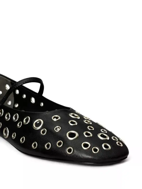 Tory Burch Eyelet-embellished Ballet Flats