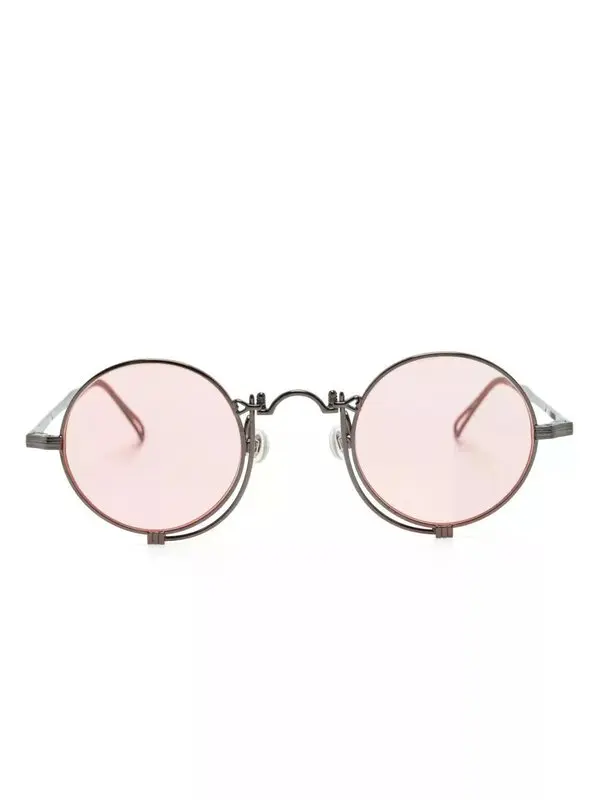 Matsuda Tinted-lenses Round-frame Sunglasses - Grey