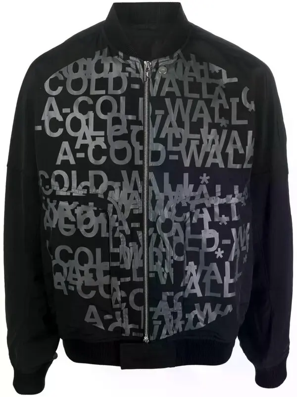 A-COLD-WALL* Logo-print Bomber Jacket