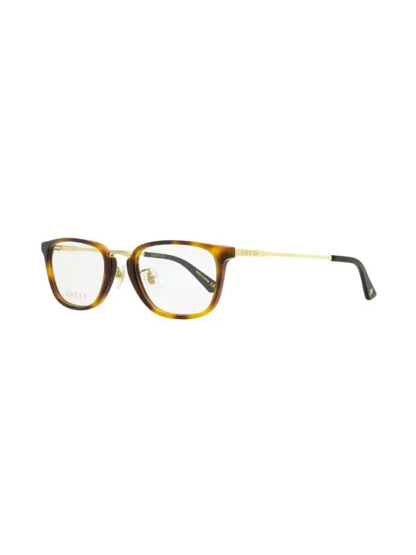 Gucci Logo-print Rectangle-frame Glasses