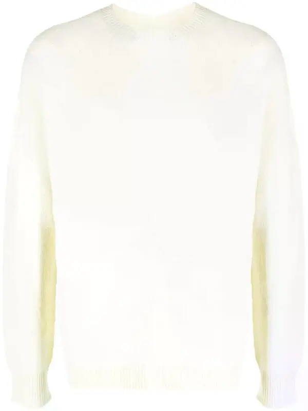 JIL SANDER Round-neck Cashmere Jumper - Neutrals