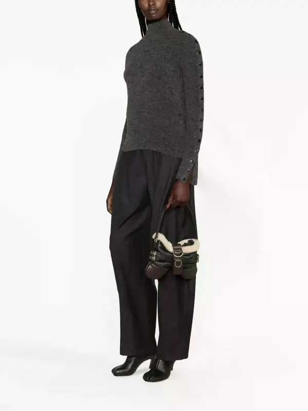Isabel Marant Étoile Malo Convertible Knitted Jumper - Grey