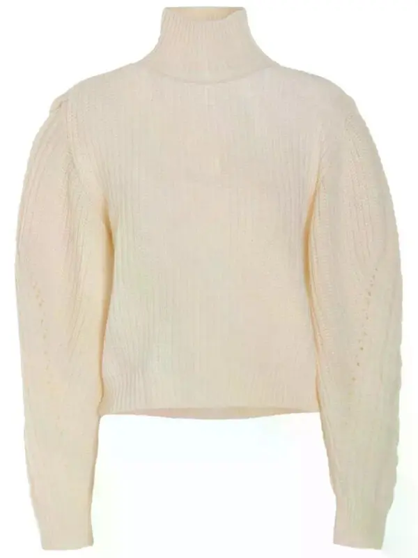 MIXIK Monique Long Puff Sleeve Sweater