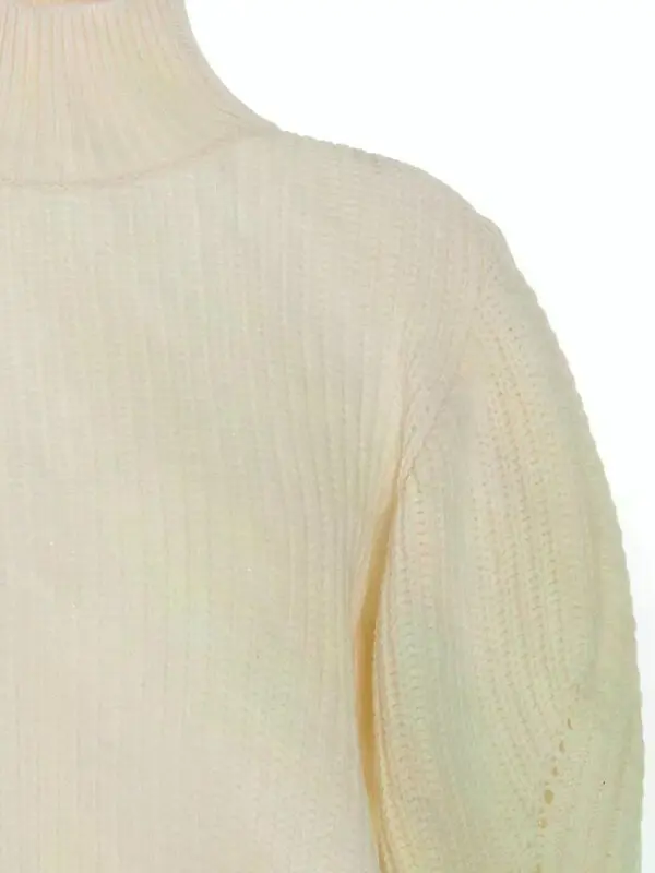 MIXIK Monique Long Puff Sleeve Sweater