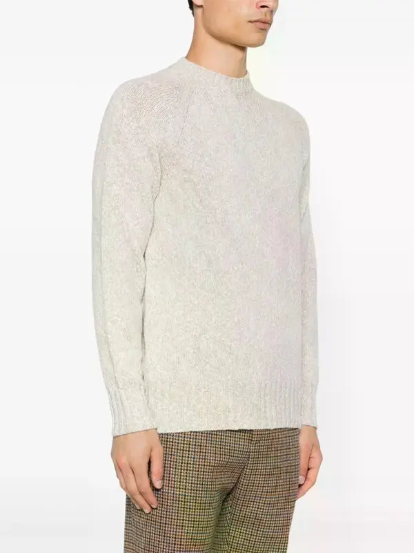 DRUMOHR Lambswool Crew Neck Sweater