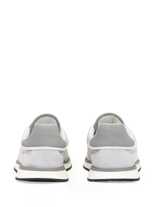 Dolce & Gabbana Mixed-material Cushion Sneakers - Grey
