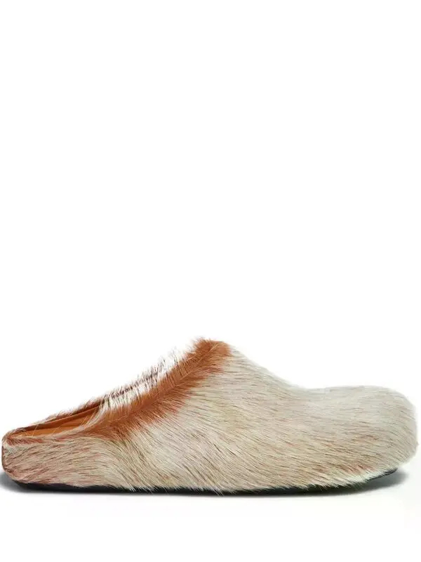 Marni Fussbett Mules - Brown