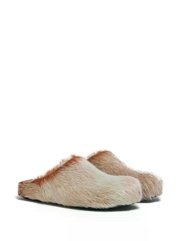 Marni Fussbett Mules - Brown