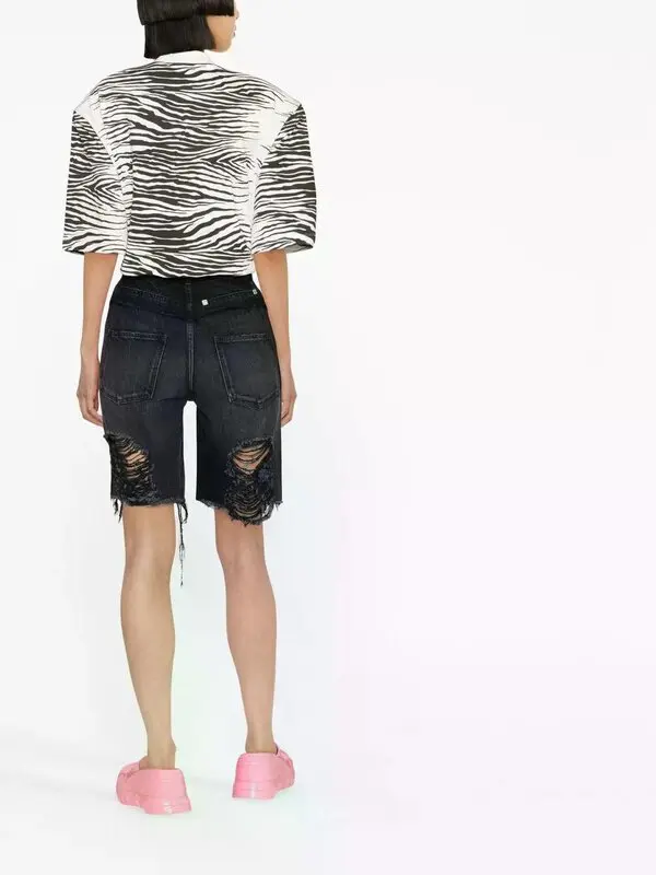 Givenchy Denim Knee-length Shorts