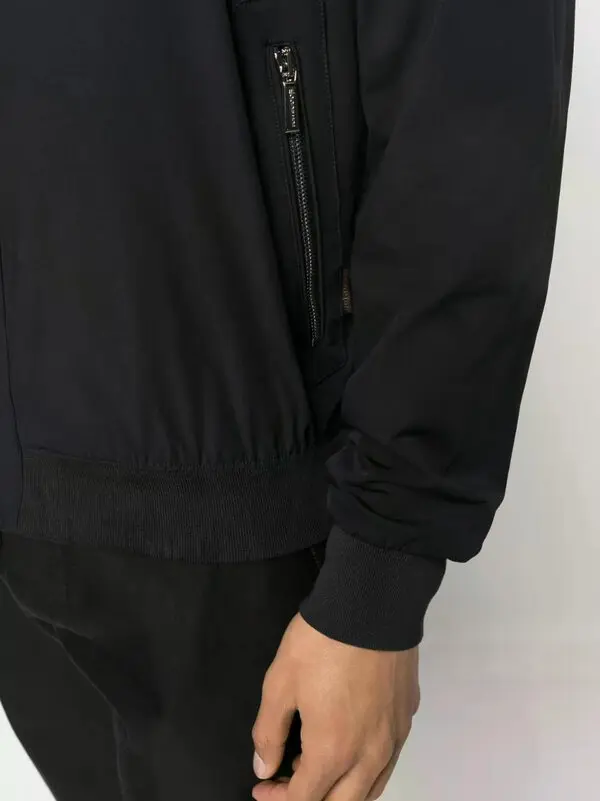 MOORER Zip-up Bomber Jacket