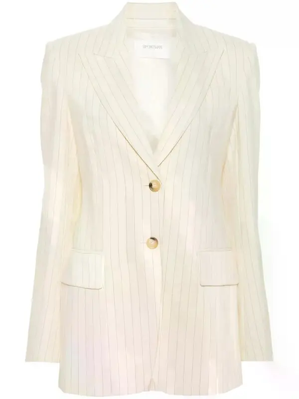 Sportmax Aversa Pinstriped Blazer
