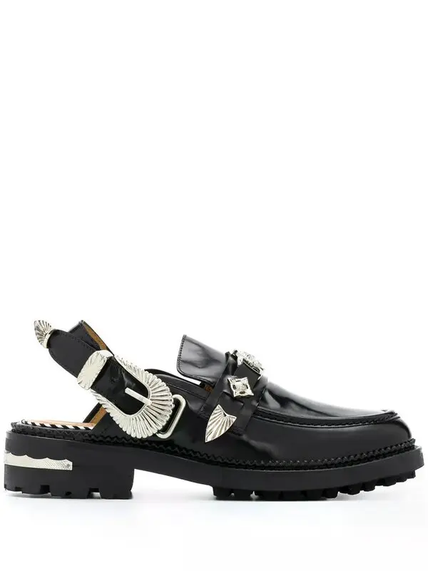 Toga Sling-back Mule Loafers