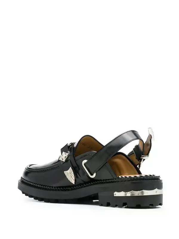 Toga Sling-back Mule Loafers