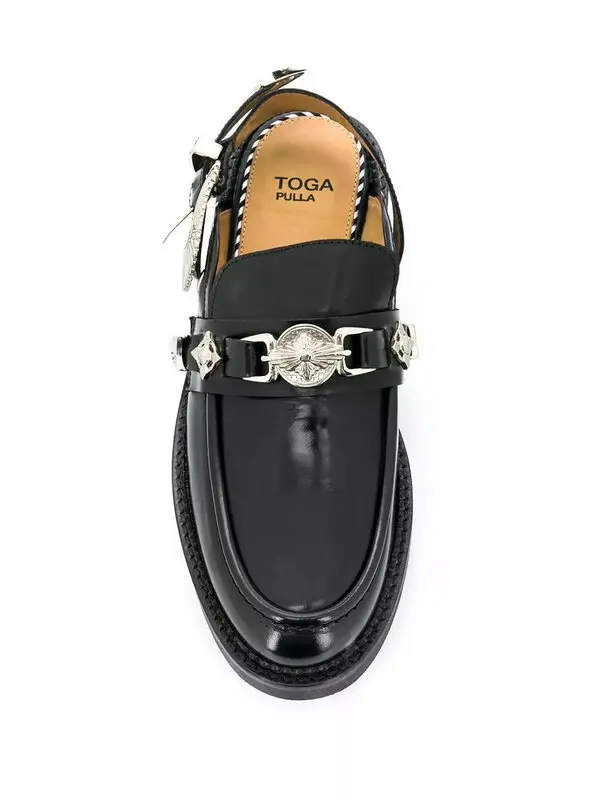 Toga Sling-back Mule Loafers