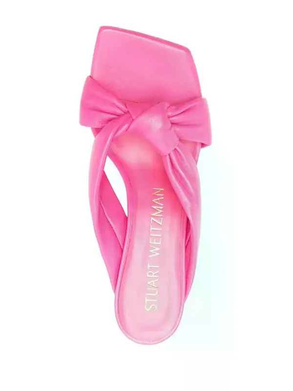 STUART WEITZMAN Slip-on Square-toe Sandals