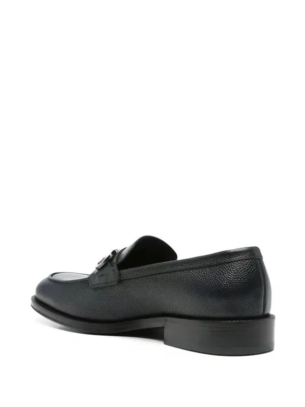 FERRAGAMO Gancini Loafers - Blue