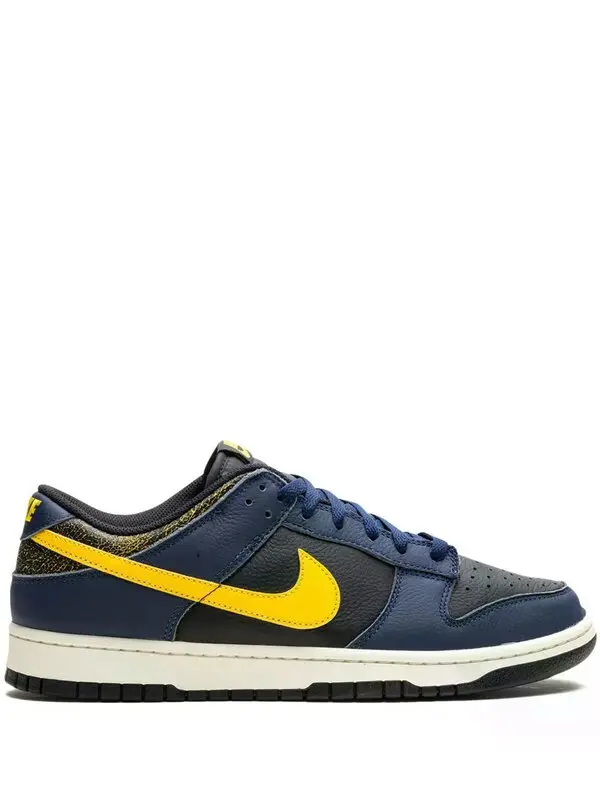 Nike Dunk Low Vintage Michigan Sneakers - Blue