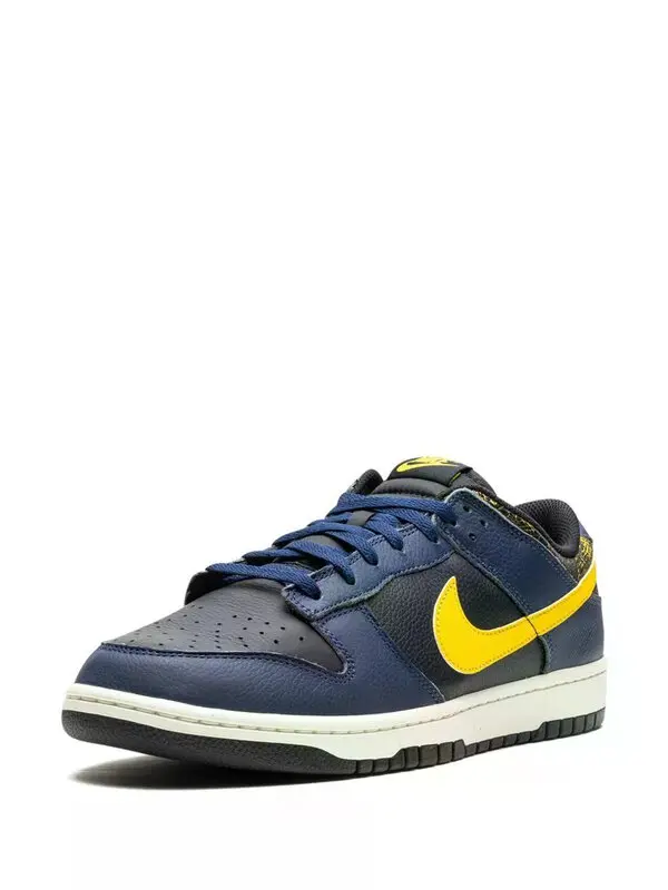 Nike Dunk Low Vintage Michigan Sneakers - Blue