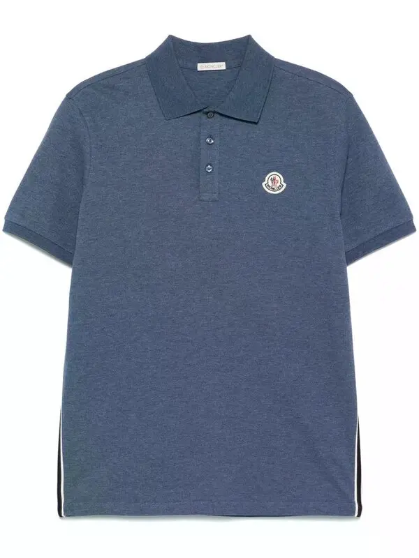 Moncler Logo-patch Polo Shirt