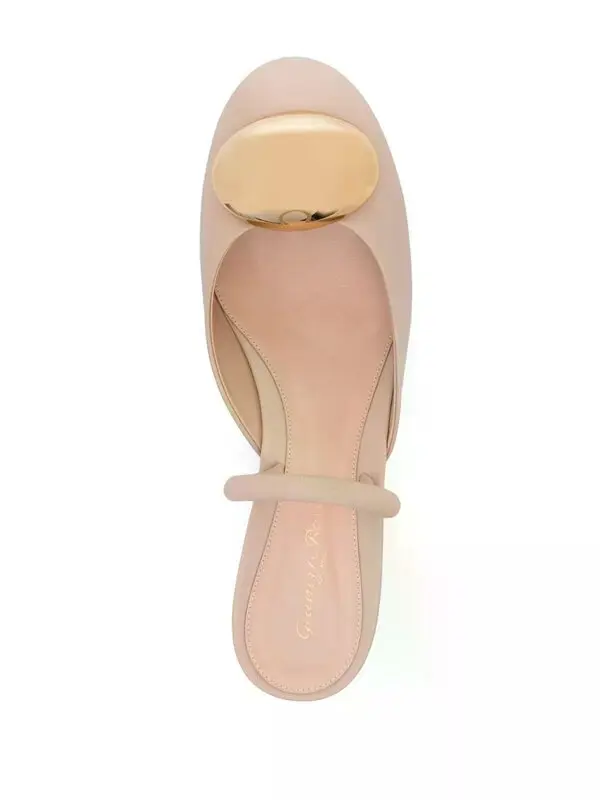 GIANVITO ROSSI 45mm Sphera Slingback Mules