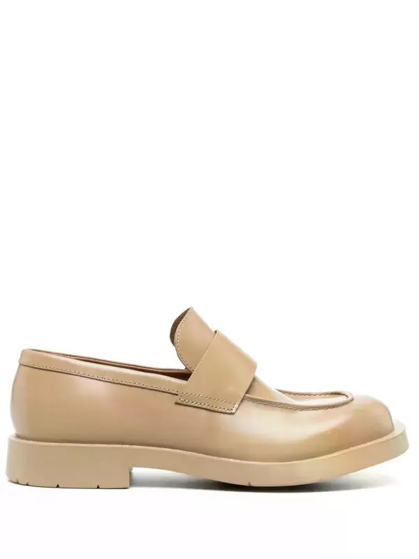 Camper Square-toe Leather Loafers