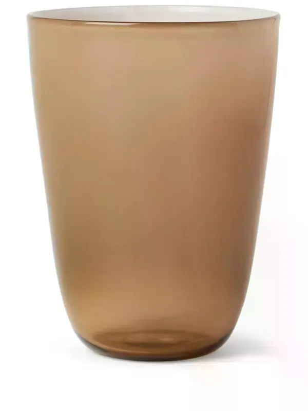 Brunello Cucinelli Murano Glass Vase - Brown