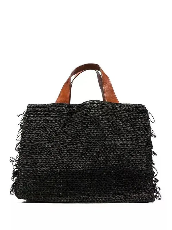 IBELIV Onja Woven Tote - Black