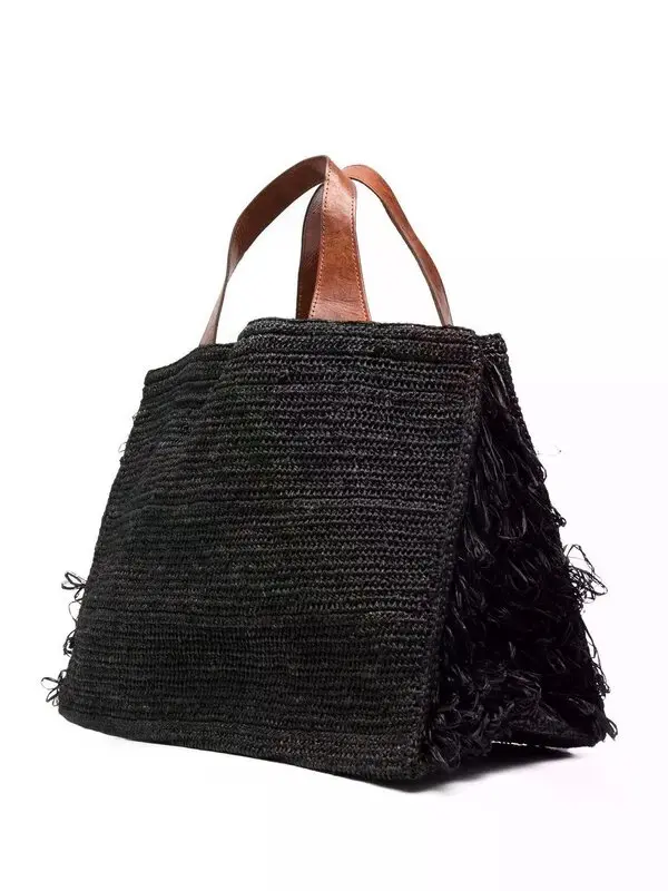IBELIV Onja Woven Tote - Black