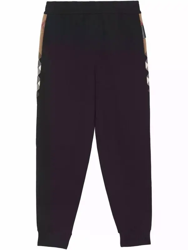 Burberry Check Panel Track Pants
