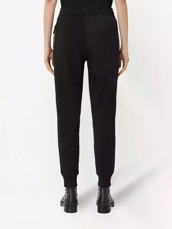 Burberry Check Panel Track Pants