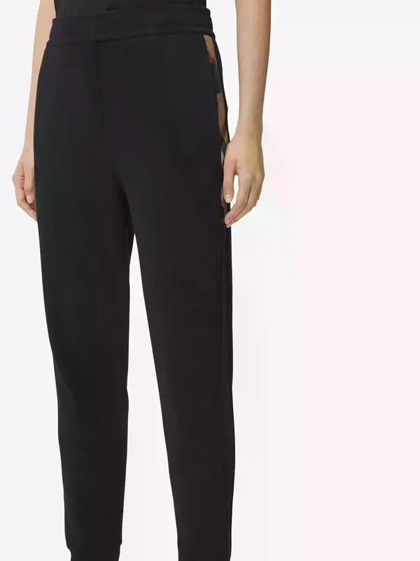 Burberry Check Panel Track Pants