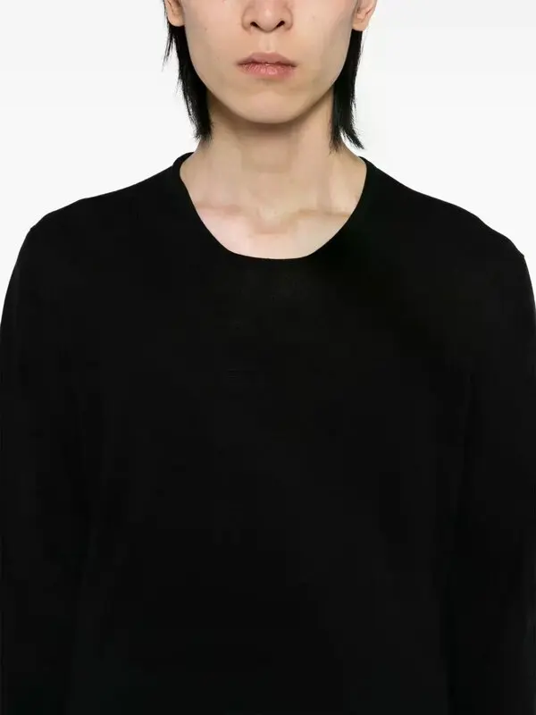 LABEL UNDER CONSTRUCTION Crew-neck Long Sleeves T-shirt