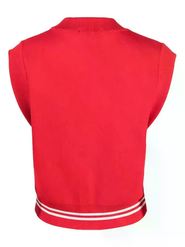 AUTRY Logo-appliqué Vest