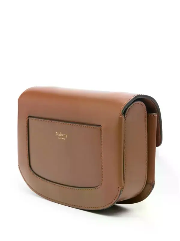 Mulberry Small Pimlico Leather Satchel Bag - Brown