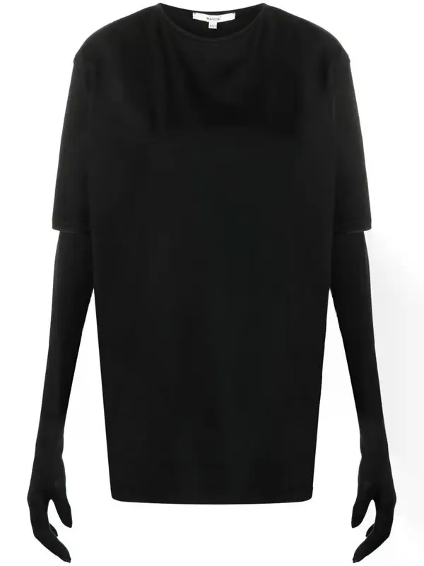 MANURI Glove-sleeve T-shirt