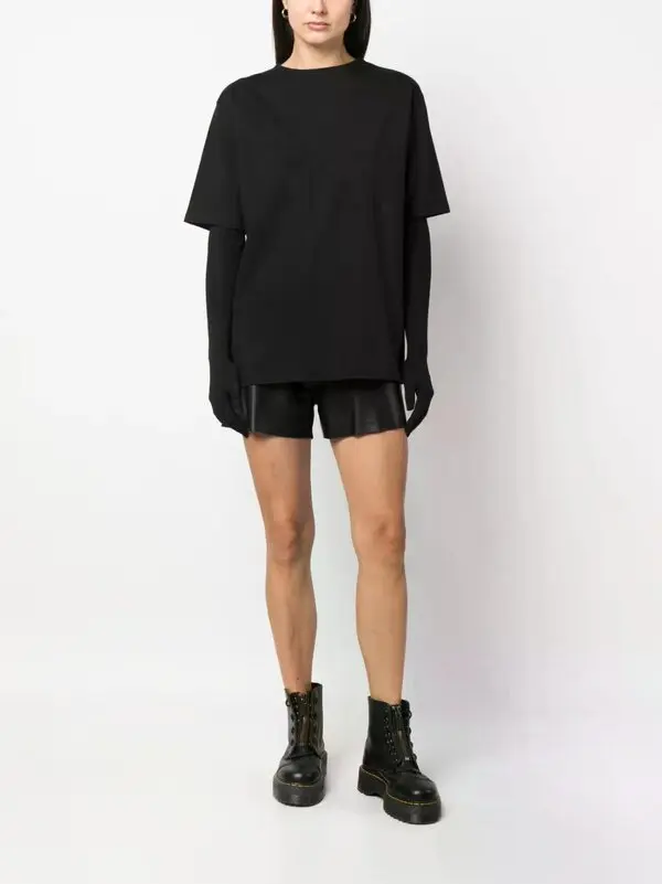 MANURI Glove-sleeve T-shirt