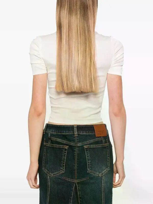 Pinko Ruched-detailing T-shirt