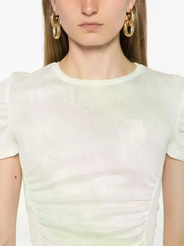 Pinko Ruched-detailing T-shirt