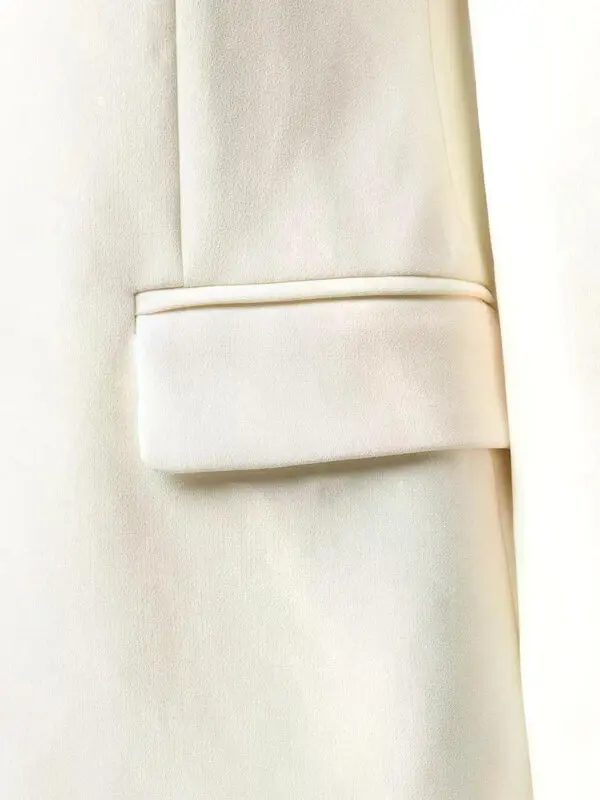 Theory Tailored Crepe Blazer - Neutrals