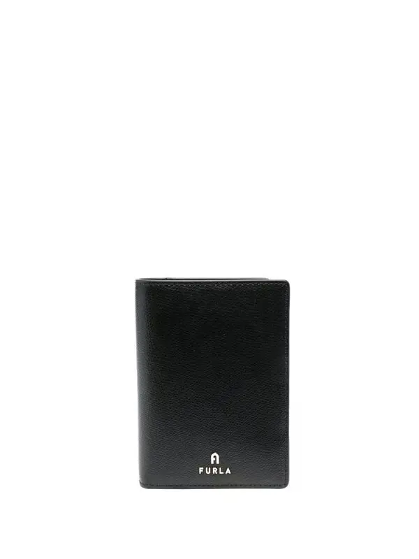 Furla Mars Ballerina Leather Wallet - Black