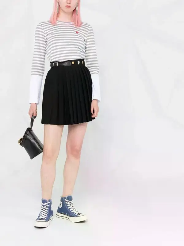 Play Comme Des Garcon Horizontal Stripe Long-sleeve T-shirt