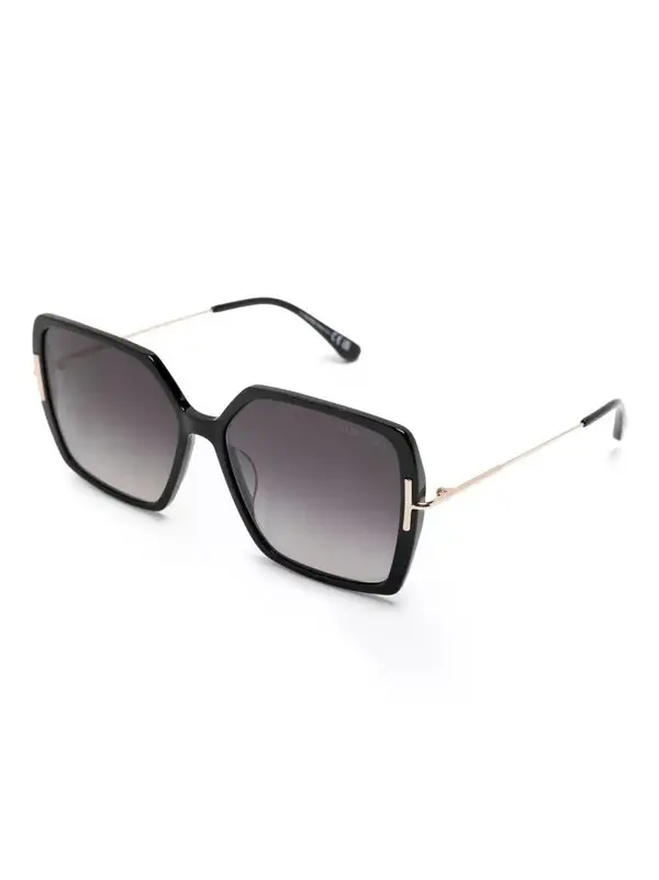 TOM FORD Square-frame Gradient Sunglasses - Black