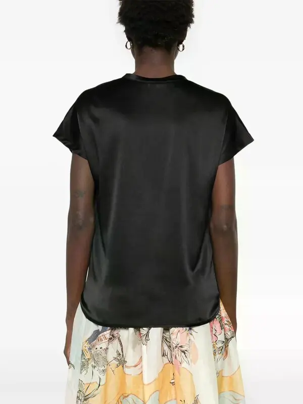 Pinko Farida Satin Blend T-shirt